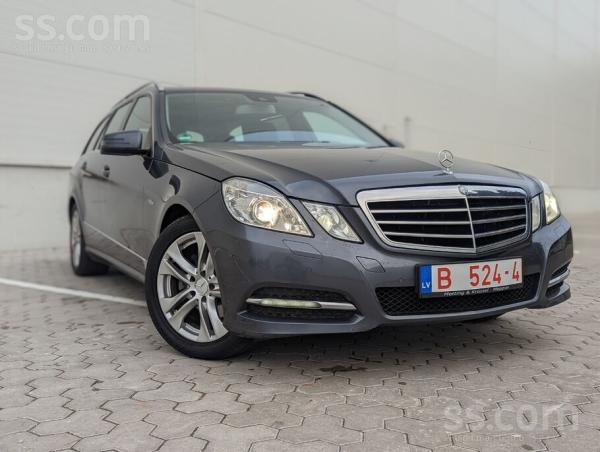 Grey Mercedes-Benz E 220 2012 in Riga, with an engine capacity of 2.20 L and mileage of 0 thousand km for 8990 €, photo 5 on AUTOMOTO.COM.LV