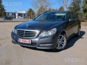Grey Mercedes-Benz E 220 2012 in Riga, with an engine capacity of 2.20 L and mileage of 220 thousand km for 8800 €, photo 4 on AUTOMOTO.COM.LV