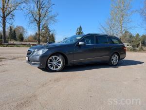 Grey Mercedes-Benz E 220 2012 in Riga, with an engine capacity of 2.20 L and mileage of 220 thousand km for 8800 €, photo 5 on AUTOMOTO.COM.LV