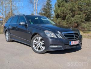 Grey Mercedes-Benz E 220 2012 in Riga, with an engine capacity of 2.20 L and mileage of 220 thousand km for 8800 €, photo 8 on AUTOMOTO.COM.LV
