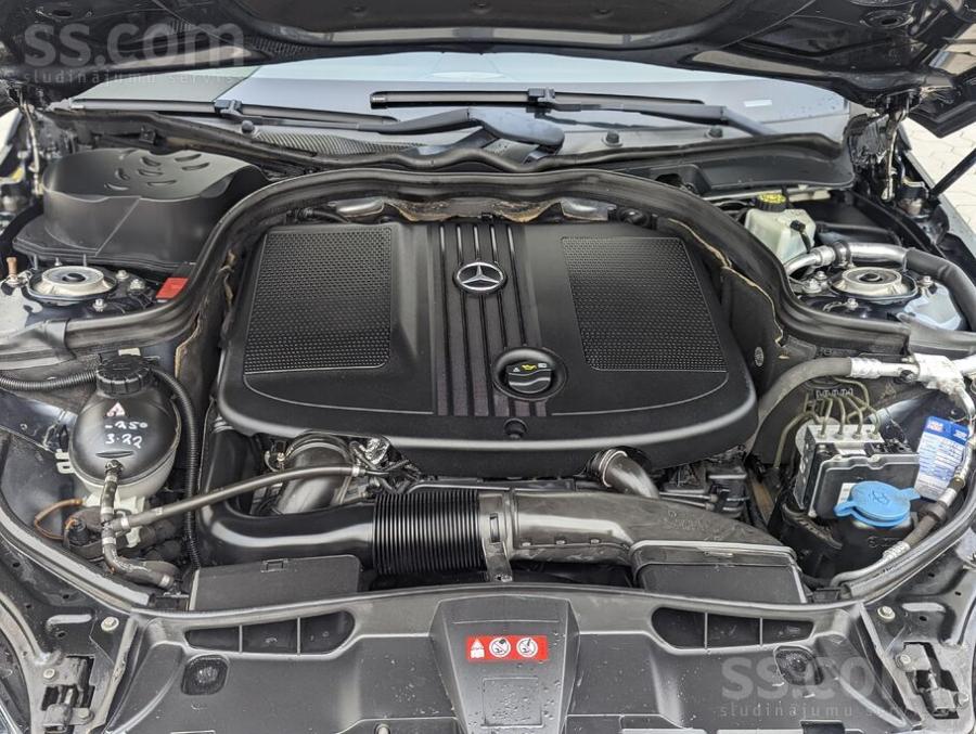 Grey Mercedes-Benz E 220 2012 in Riga, with an engine capacity of 2.20 L and mileage of 220 thousand km for 8800 €, photo 28 on AUTOMOTO.COM.LV