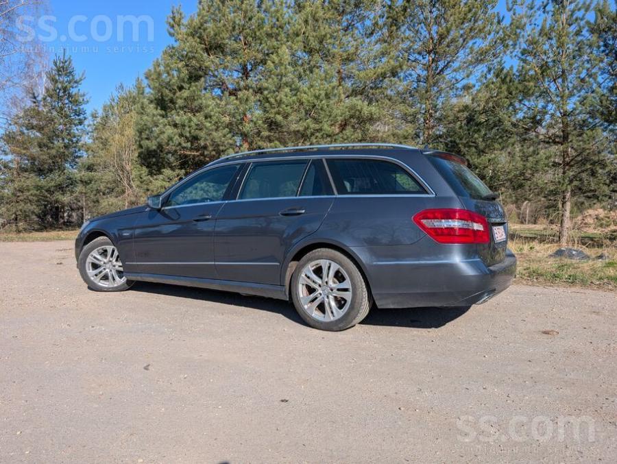 Grey Mercedes-Benz E 220 2012 in Riga, with an engine capacity of 2.20 L and mileage of 220 thousand km for 8800 €, photo 33 on AUTOMOTO.COM.LV