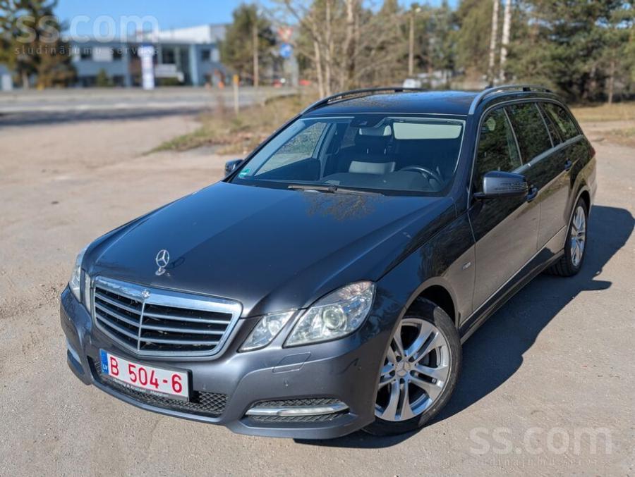Grey Mercedes-Benz E 220 2012 in Riga, with an engine capacity of 2.20 L and mileage of 220 thousand km for 8800 €, photo 36 on AUTOMOTO.COM.LV