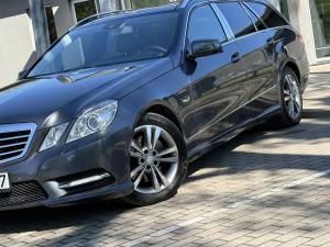 Grey Mercedes-Benz E 220 2012 in Jurmala, with an engine capacity of 2.20 L and mileage of 257 thousand km for 5950 €, photo 6 on AUTOMOTO.COM.LV
