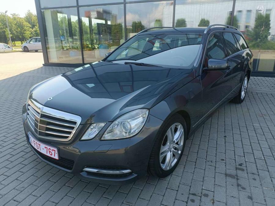 Grey Mercedes-Benz E 220 2012 in Klaipeda, with an engine capacity of 2.14 L and mileage of 347 thousand km for 6650 €, photo 19 on AUTOMOTO.COM.LV