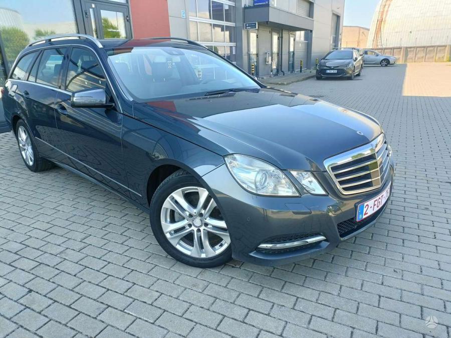 Grey Mercedes-Benz E 220 2012 in Klaipeda, with an engine capacity of 2.14 L and mileage of 347 thousand km for 6650 €, photo 21 on AUTOMOTO.COM.LV