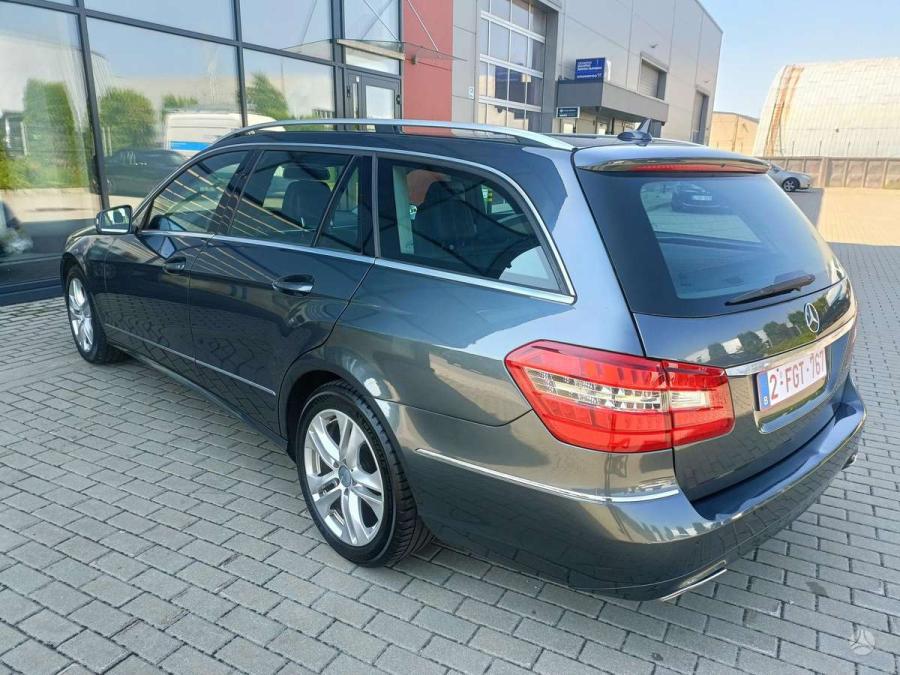 Grey Mercedes-Benz E 220 2012 in Klaipeda, with an engine capacity of 2.14 L and mileage of 347 thousand km for 6650 €, photo 28 on AUTOMOTO.COM.LV