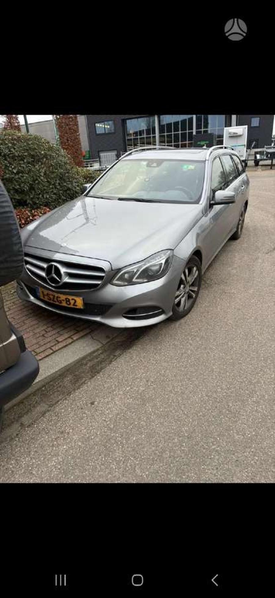 Pelēks Mercedes-Benz E 220 2013 Raseiniai, ar dzinēja tilpumu 2.14 L un nobraukumu 370 tūkst. km par 5700 €, foto 2 vietnē AUTOMOTO.COM.LV