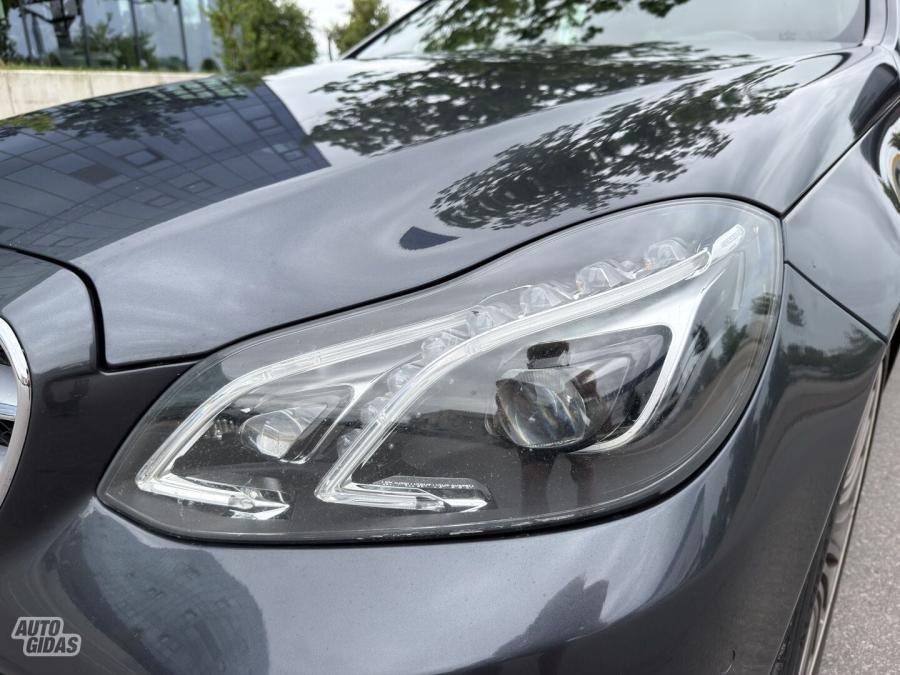Grey Mercedes-Benz E 220 2013 in Panevezys, with an engine capacity of 2.10 L and mileage of 315 thousand km for 7850 €, photo 8 on AUTOMOTO.COM.LV