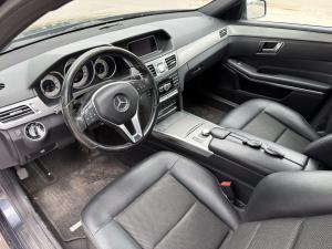 Grey Mercedes-Benz E 220 2013 in Panevezys, with an engine capacity of 2.10 L and mileage of 315 thousand km for 7850 €, photo 15 on AUTOMOTO.COM.LV