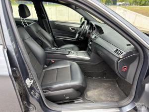 Grey Mercedes-Benz E 220 2013 in Panevezys, with an engine capacity of 2.10 L and mileage of 315 thousand km for 7850 €, photo 18 on AUTOMOTO.COM.LV