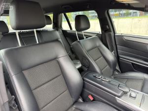 Grey Mercedes-Benz E 220 2013 in Panevezys, with an engine capacity of 2.10 L and mileage of 315 thousand km for 7850 €, photo 29 on AUTOMOTO.COM.LV