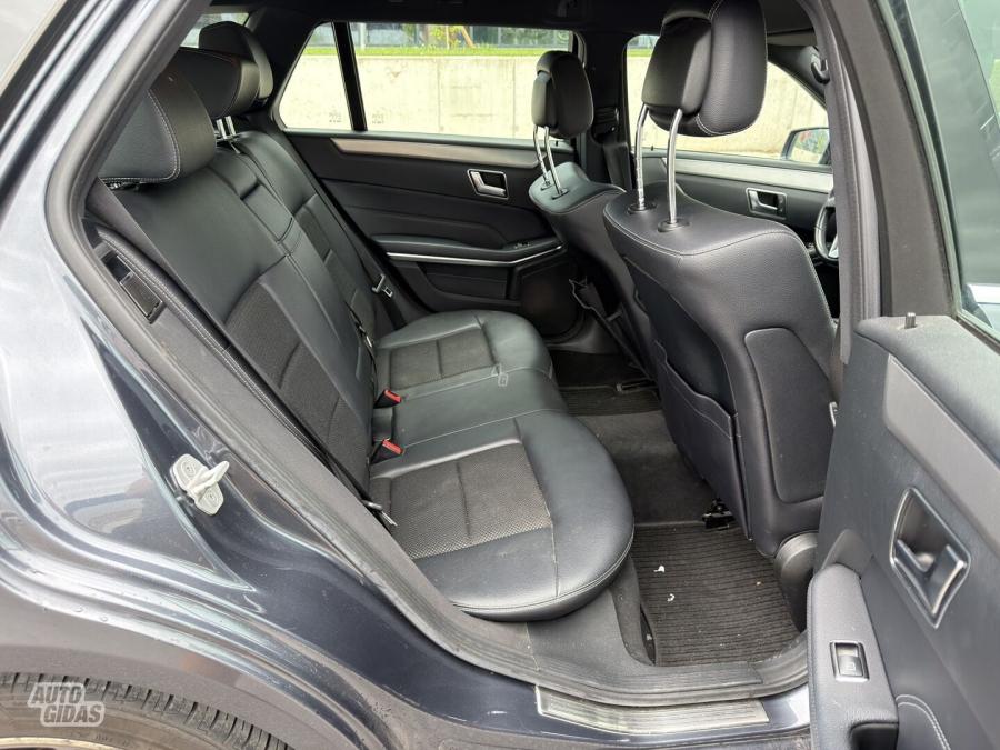 Grey Mercedes-Benz E 220 2013 in Panevezys, with an engine capacity of 2.10 L and mileage of 315 thousand km for 7850 €, photo 33 on AUTOMOTO.COM.LV