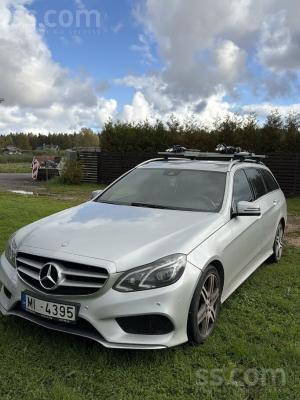 Grey Mercedes-Benz E 220 2013 in Riga, with an engine capacity of 2.20 L and mileage of 295 thousand km for 8500 €, photo 3 on AUTOMOTO.COM.LV