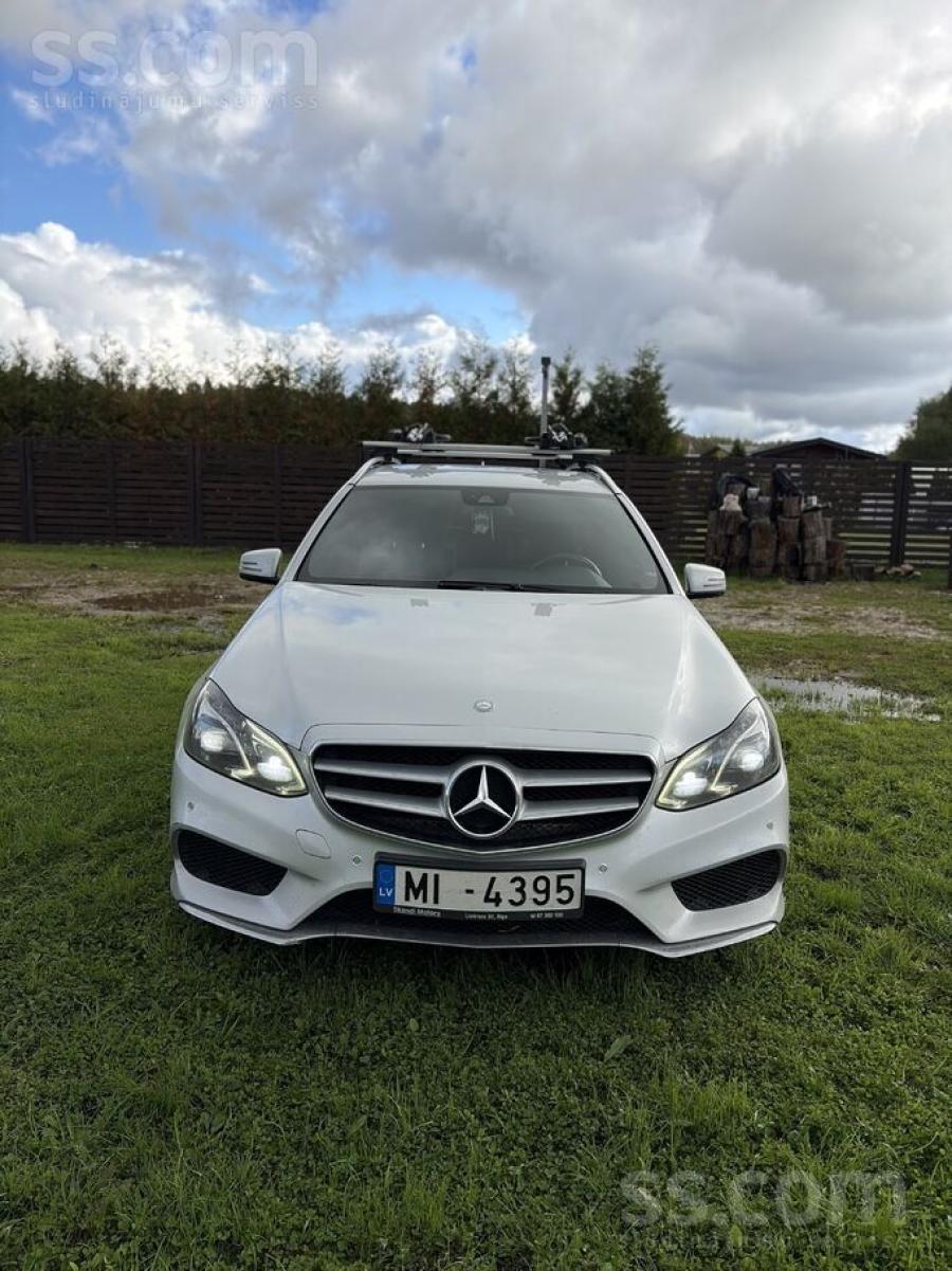 Grey Mercedes-Benz E 220 2013 in Riga, with an engine capacity of 2.20 L and mileage of 295 thousand km for 8500 €, photo 8 on AUTOMOTO.COM.LV