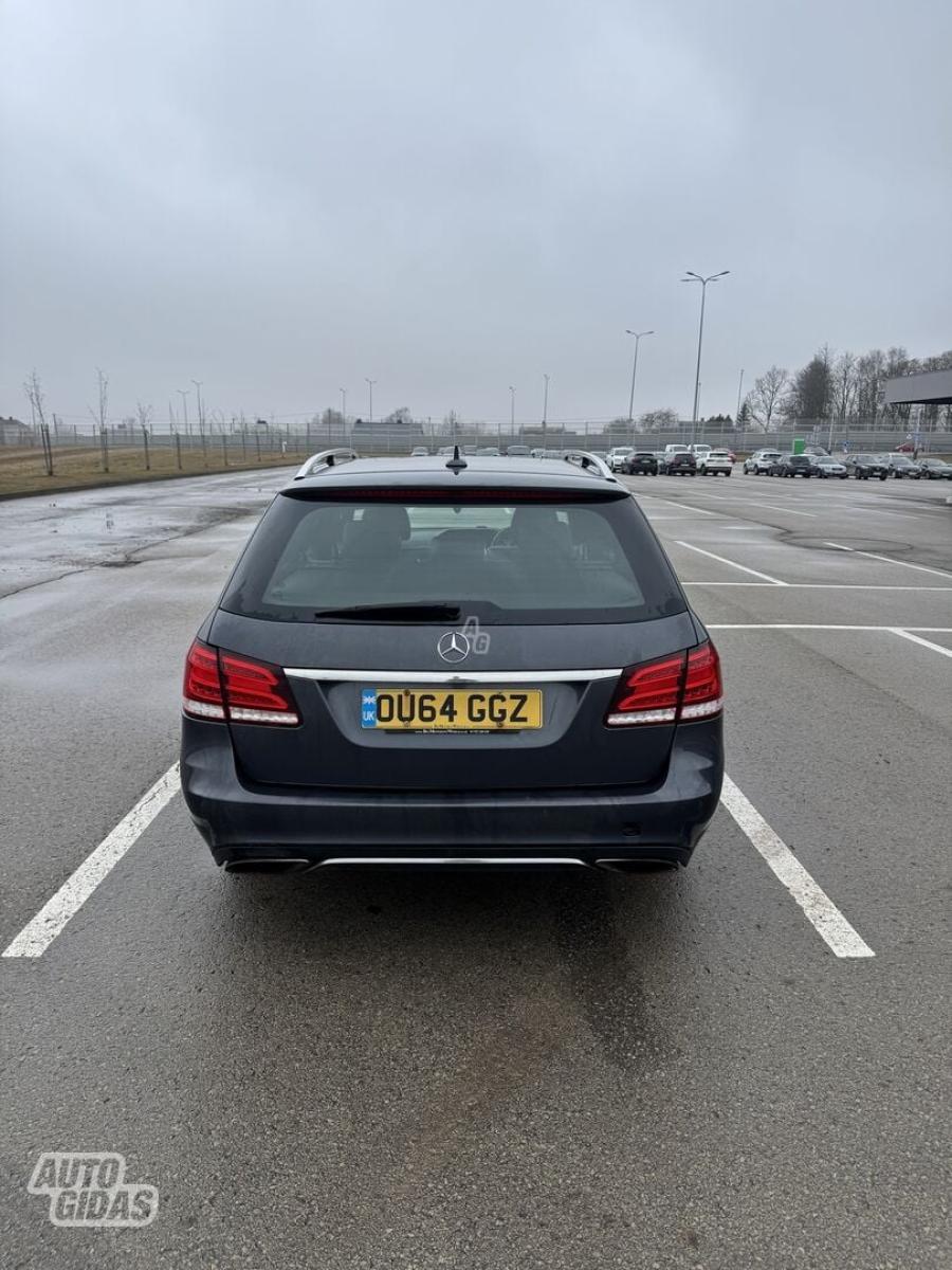 Grey Mercedes-Benz E 220 2014 in Siauliai, with an engine capacity of 2.10 L and mileage of 504 thousand km for 4500 €, photo 5 on AUTOMOTO.COM.LV