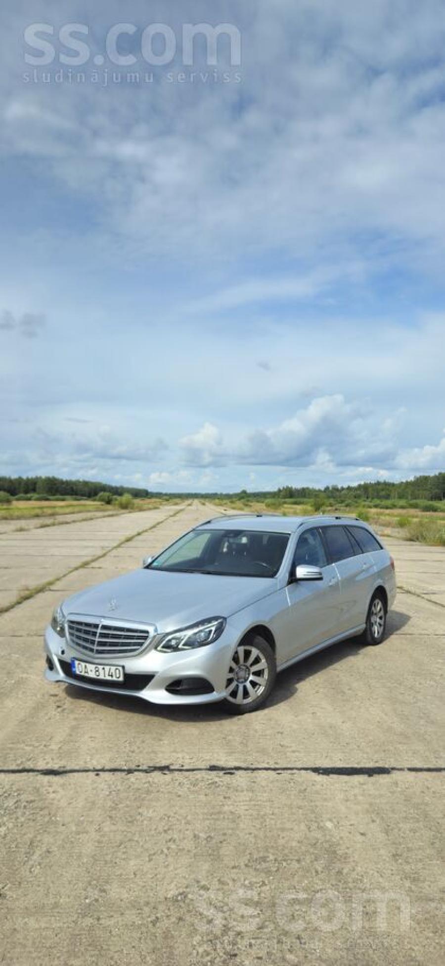Pelēks Mercedes-Benz E 220 2014 Daugavpils, ar dzinēja tilpumu 2.10 L un nobraukumu 290 tūkst. km par 8000 €, foto 1 vietnē AUTOMOTO.COM.LV