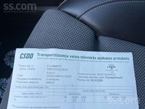 Grey Mercedes-Benz E 220 2016 in Kuldiga, with an engine capacity of 2.00 L and mileage of 293 thousand km for 13790 €, photo 29 on AUTOMOTO.COM.LV