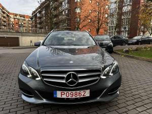 Grey Mercedes-Benz E 220 2016 in Vilnius, with an engine capacity of 2.14 L and mileage of 430 thousand km for 7700 €, photo  on AUTOMOTO.COM.LV