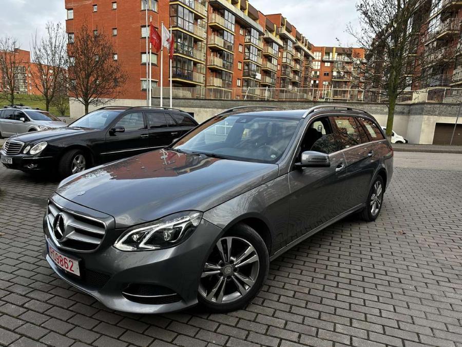 Pelēks Mercedes-Benz E 220 2016 Viļņa, ar dzinēja tilpumu 2.14 L un nobraukumu 430 tūkst. km par 7700 €, foto 4 vietnē AUTOMOTO.COM.LV