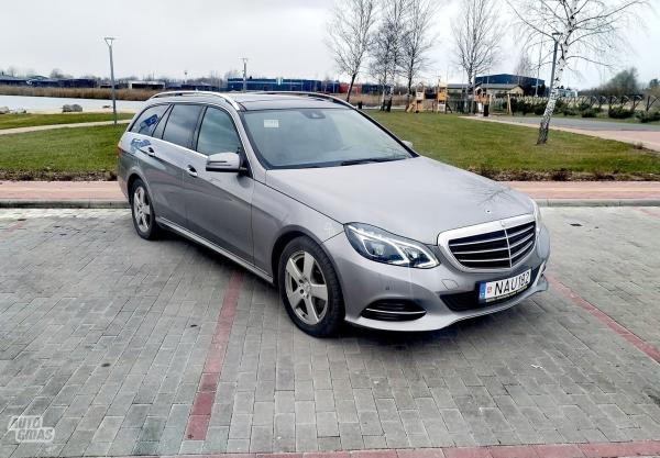 Grey Mercedes-Benz E 220 2016 in Kaunas, with an engine capacity of 2.20 L and mileage of 186 thousand km for 11950 €, photo 2 on AUTOMOTO.COM.LV