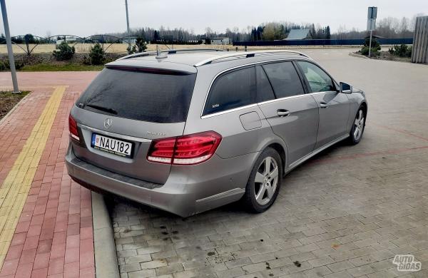 Grey Mercedes-Benz E 220 2016 in Kaunas, with an engine capacity of 2.20 L and mileage of 186 thousand km for 11950 €, photo 4 on AUTOMOTO.COM.LV