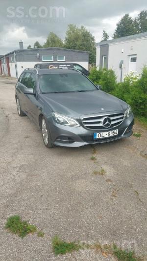 Pelēks Mercedes-Benz E 220 2016 Ogre, ar dzinēja tilpumu 2.20 L un nobraukumu 320 tūkst. km par 8500 €, foto  vietnē AUTOMOTO.COM.LV