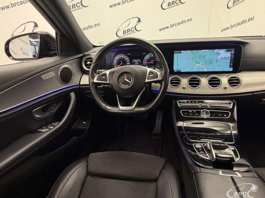 Серый Мерседес E 220 2017 в Вильнюс, объемом двигателя 1.95 л и пробегом 324 тыс. км за 15750 €, фото 16 на AUTOMOTO.COM.LV