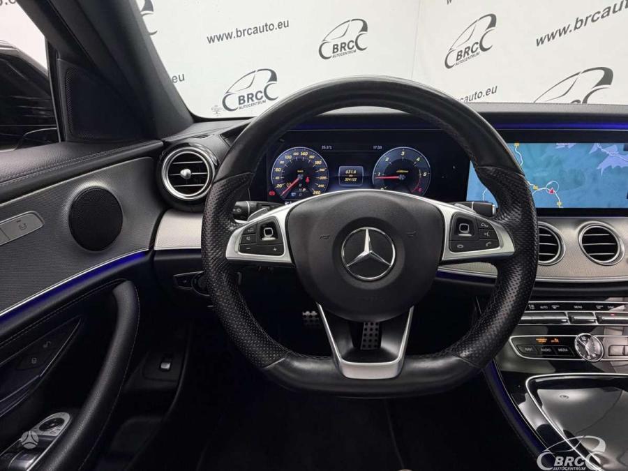 Серый Мерседес E 220 2017 в Вильнюс, объемом двигателя 1.95 л и пробегом 324 тыс. км за 15750 €, фото 32 на AUTOMOTO.COM.LV