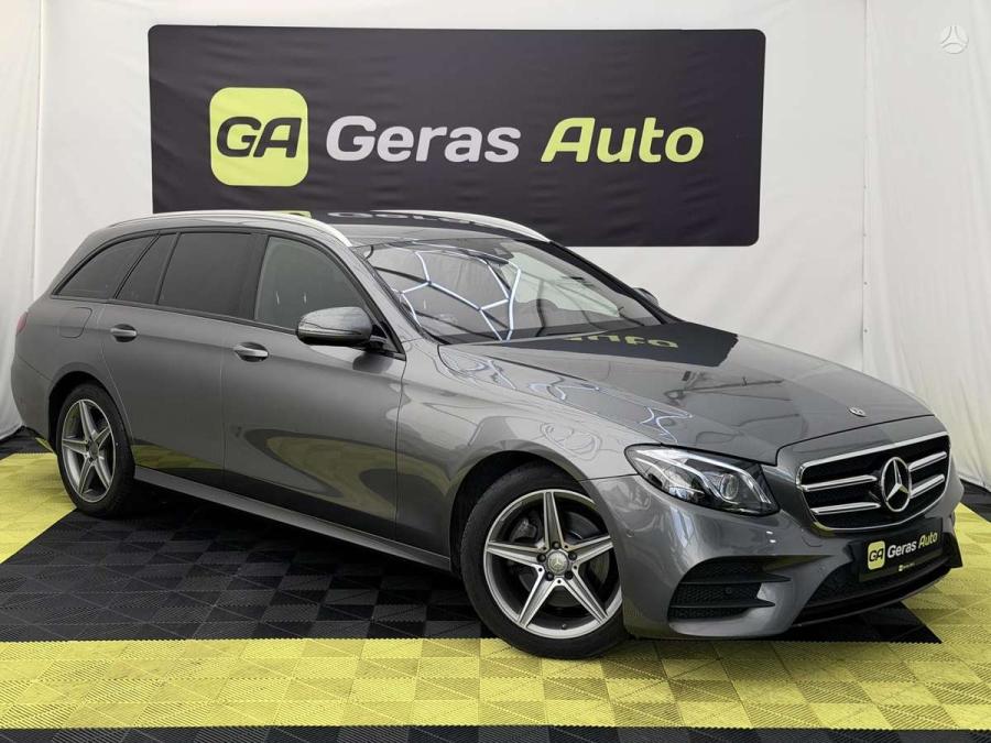 Серый Мерседес E 220 2017 в Вильнюс, объемом двигателя 1.95 л и пробегом 89 тыс. км за 22450 €, фото 4 на AUTOMOTO.COM.LV
