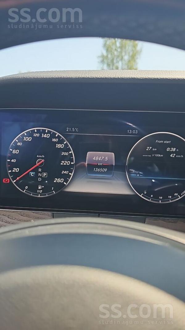 Grey Mercedes-Benz E 220 2018 in Riga, with an engine capacity of 2.00 L and mileage of 138 thousand km for 22000 €, photo 8 on AUTOMOTO.COM.LV