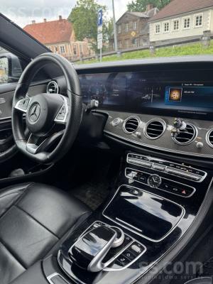 Grey Mercedes-Benz E 220 2018 in Cesis, with an engine capacity of 2.00 L and mileage of 197 thousand km for 20700 €, photo 8 on AUTOMOTO.COM.LV