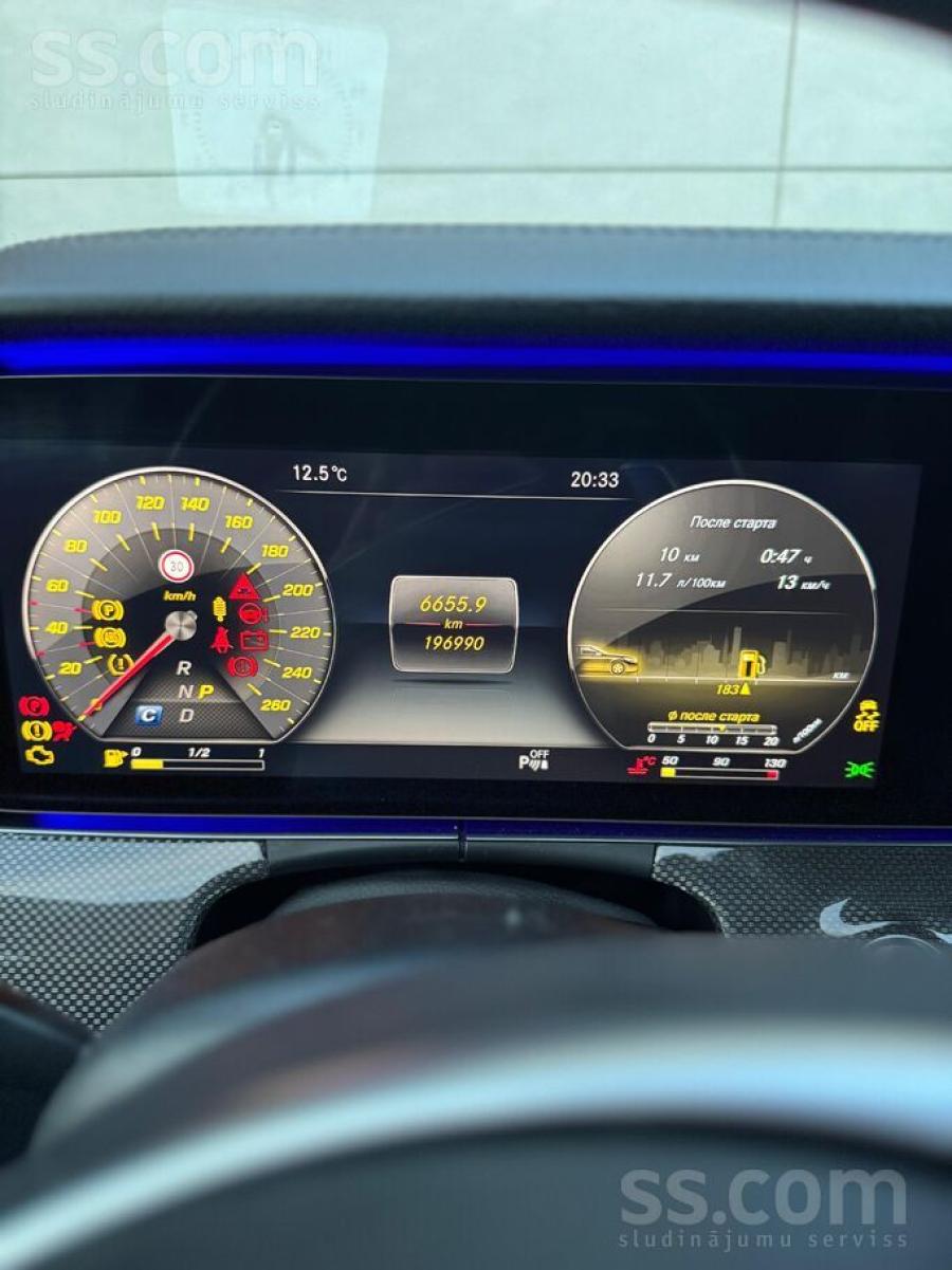 Grey Mercedes-Benz E 220 2018 in Cesis, with an engine capacity of 2.00 L and mileage of 197 thousand km for 20700 €, photo 11 on AUTOMOTO.COM.LV
