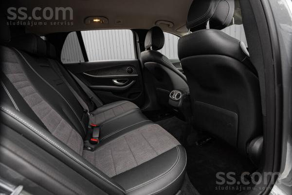 Grey Mercedes-Benz E 220 2018 in Jelgava, with an engine capacity of 2.00 L and mileage of 0 thousand km for 15700 €, photo 8 on AUTOMOTO.COM.LV