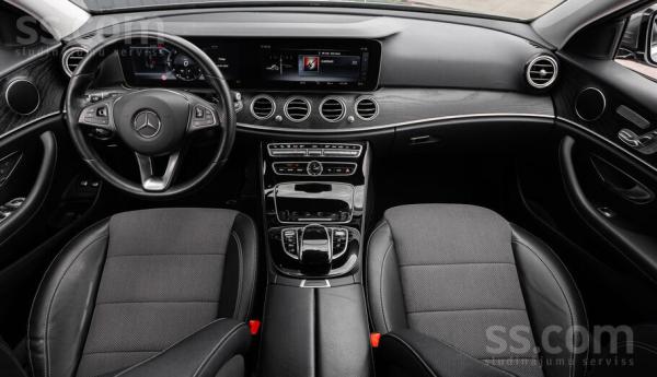 Grey Mercedes-Benz E 220 2018 in Jelgava, with an engine capacity of 2.00 L and mileage of 0 thousand km for 15700 €, photo 10 on AUTOMOTO.COM.LV