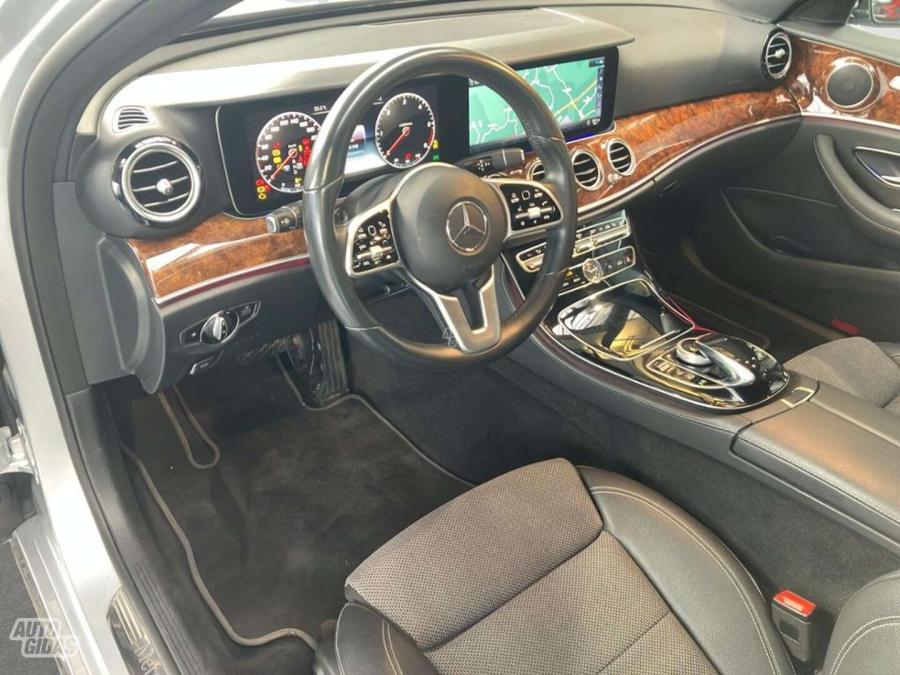 Grey Mercedes-Benz E 220 2019 in Kaunas, with an engine capacity of 2.00 L and mileage of 47 thousand km for 32576 €, photo 8 on AUTOMOTO.COM.LV