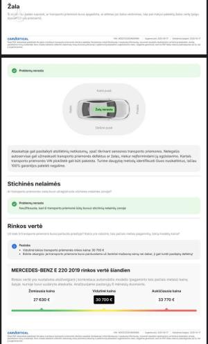 Pelēks Mercedes-Benz E 220 2019 Jonava, ar dzinēja tilpumu 1.95 L un nobraukumu 290 tūkst. km par 18500 €, foto 40 vietnē AUTOMOTO.COM.LV