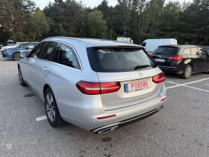 Grey Mercedes-Benz E 220 2020 in Vilnius, with an engine capacity of 1.95 L and mileage of 176 thousand km for 14600 €, photo 8 on AUTOMOTO.COM.LV