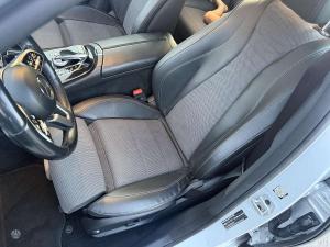 Grey Mercedes-Benz E 220 2020 in Vilnius, with an engine capacity of 1.95 L and mileage of 176 thousand km for 14600 €, photo 19 on AUTOMOTO.COM.LV