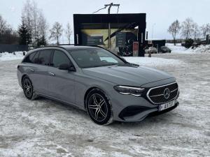 Pelēks Mercedes-Benz E 220 2024 Kauņa, ar dzinēja tilpumu 1.99 L un nobraukumu 36 tūkst. km par 59900 €, foto 3 vietnē AUTOMOTO.COM.LV