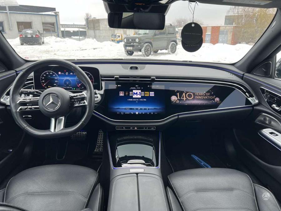 Pelēks Mercedes-Benz E 220 2024 Kauņa, ar dzinēja tilpumu 1.99 L un nobraukumu 36 tūkst. km par 59900 €, foto 7 vietnē AUTOMOTO.COM.LV