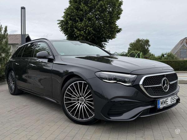 Серый Мерседес E 220 2024 в Паланга, объемом двигателя 1.99 л и пробегом 54 тыс. км за 54500 €, фото 6 на AUTOMOTO.COM.LV