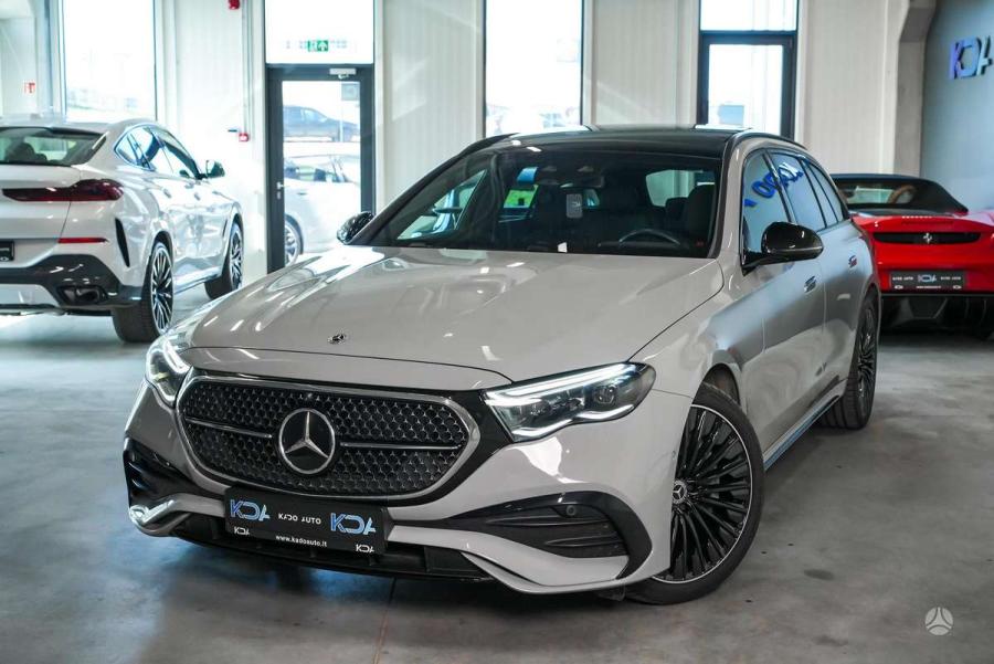 Серый Мерседес E 220 2024 в Каунас, объемом двигателя 1.99 л и пробегом 41 тыс. км за 52950 €, фото 6 на AUTOMOTO.COM.LV