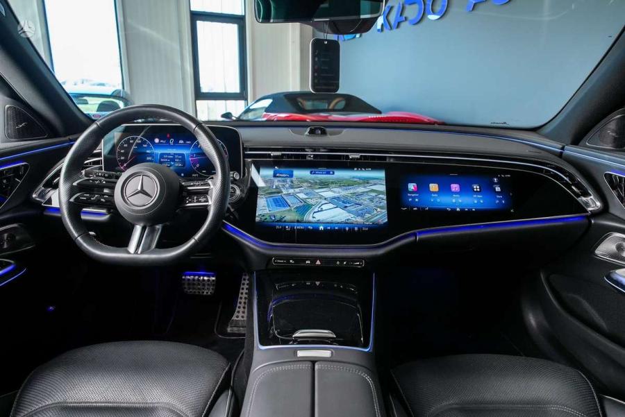 Серый Мерседес E 220 2024 в Каунас, объемом двигателя 1.99 л и пробегом 41 тыс. км за 52950 €, фото 18 на AUTOMOTO.COM.LV