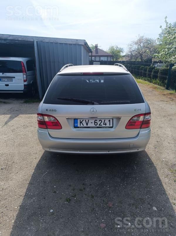 Mercedes-Benz E 220 2004 in Ventspils, with an engine capacity of 2.20 L and mileage of 268 thousand km for 3500 €, photo 6 on AUTOMOTO.COM.LV