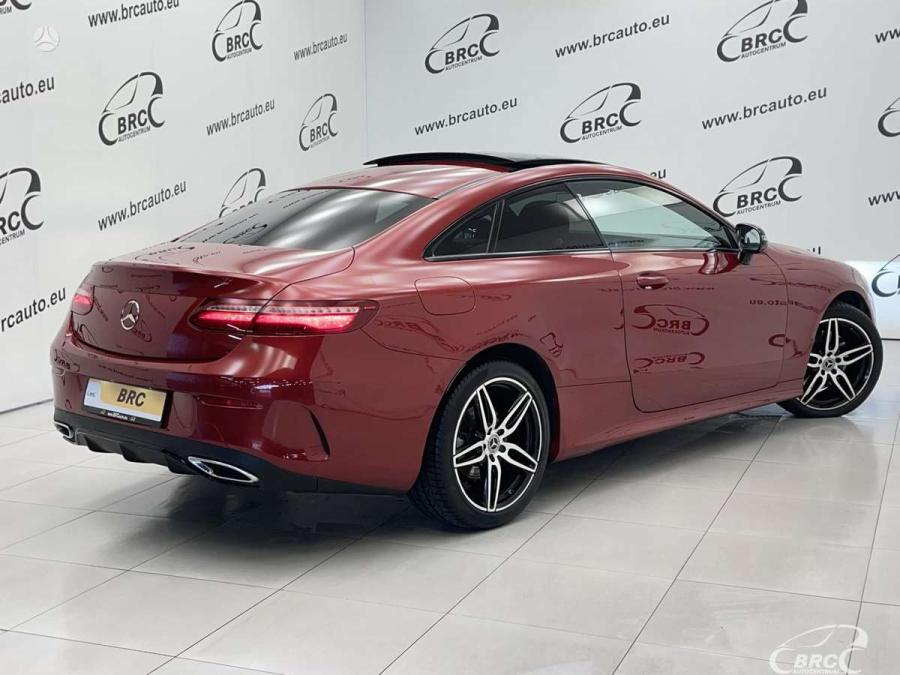 Sarkans Mercedes-Benz E 220 2017 Viļņa, ar dzinēja tilpumu 1.95 L un nobraukumu 212 tūkst. km par 22900 €, foto 4 vietnē AUTOMOTO.COM.LV