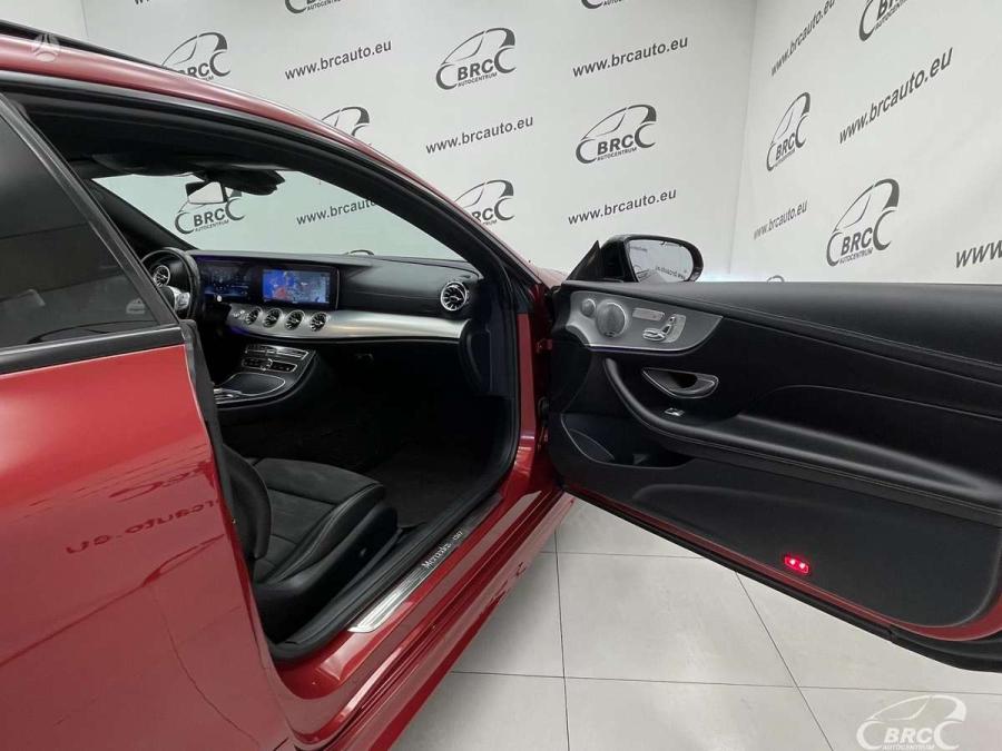 Sarkans Mercedes-Benz E 220 2017 Viļņa, ar dzinēja tilpumu 1.95 L un nobraukumu 212 tūkst. km par 22900 €, foto 10 vietnē AUTOMOTO.COM.LV