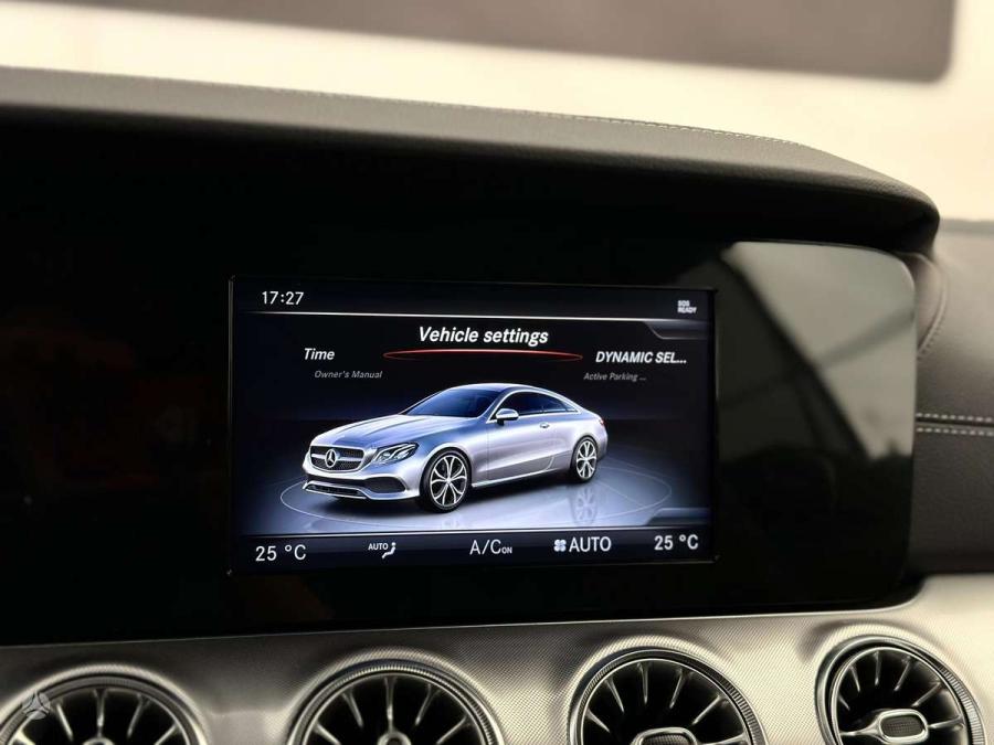 Красный Мерседес E 220 2018 в Вильнюс, объемом двигателя 1.95 л и пробегом 43 тыс. км за 29999 €, фото 20 на AUTOMOTO.COM.LV