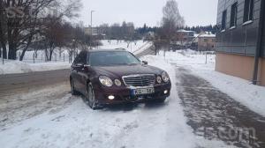 Красный Мерседес E 220 2007 в Рига, объемом двигателя 2.20 л и пробегом 278 тыс. км за 2989 €, фото 8 на AUTOMOTO.COM.LV