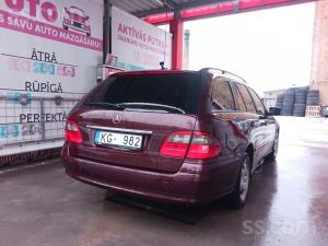 Красный Мерседес E 220 2007 в Рига, объемом двигателя 2.20 л и пробегом 278 тыс. км за 2989 €, фото 10 на AUTOMOTO.COM.LV